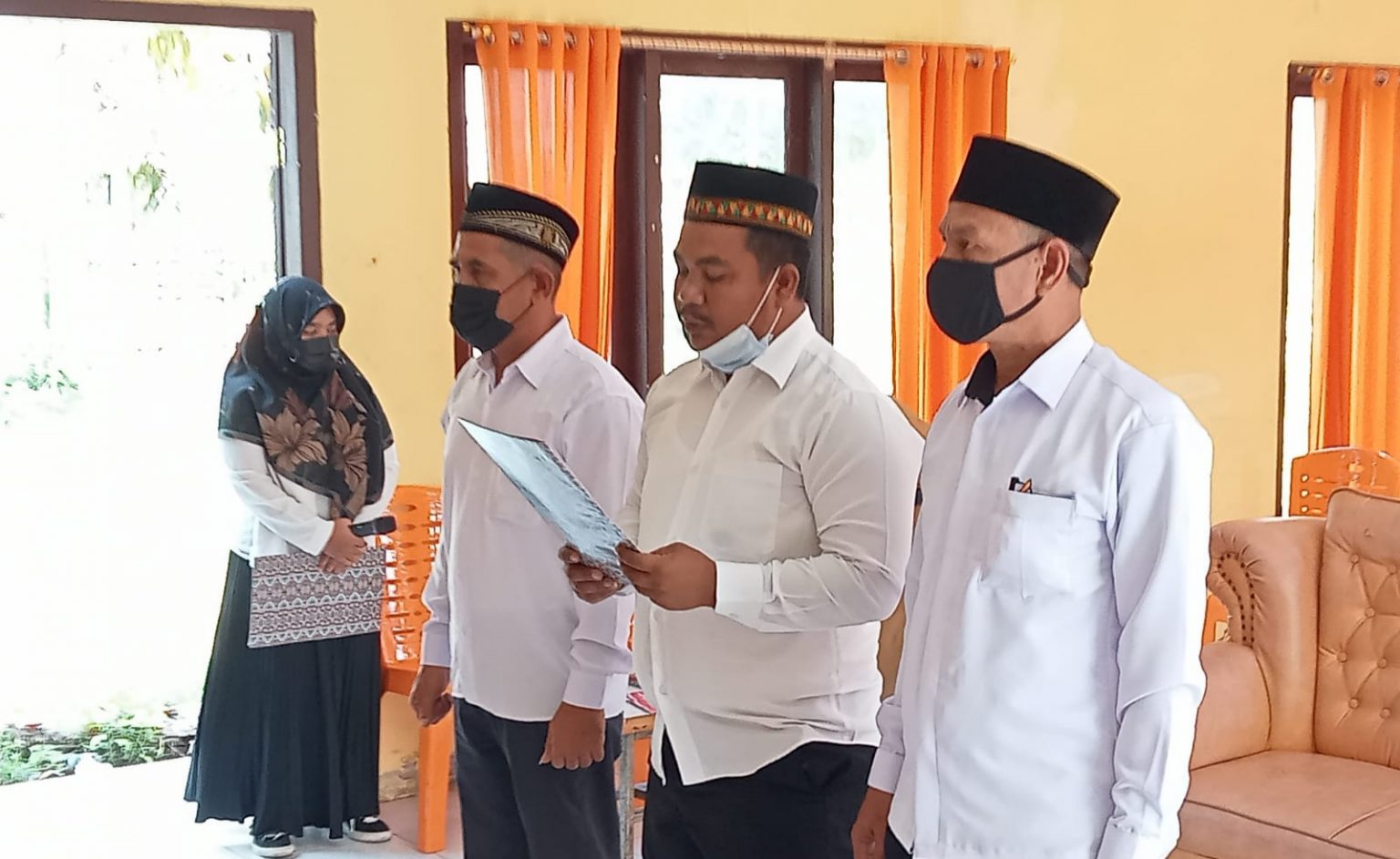 Nanda Saputra Kembali Dilantik Menjadi Pj Keuchik Baharu Untuk Ke Tiga ...